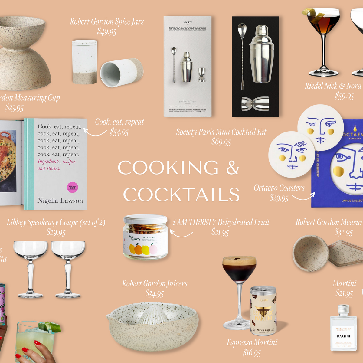 Gift ideas for lovers of cooking and cocktails – After Hours Gifting