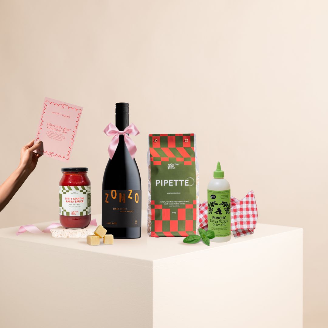 Table for Two (at Yours) Gift Set | Viral Vodka Pasta & Pinot Noir ...