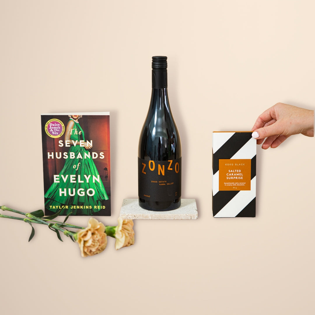 Book Club Gift Set | Best Selling Novel Paired with WIne & Chocolate ...
